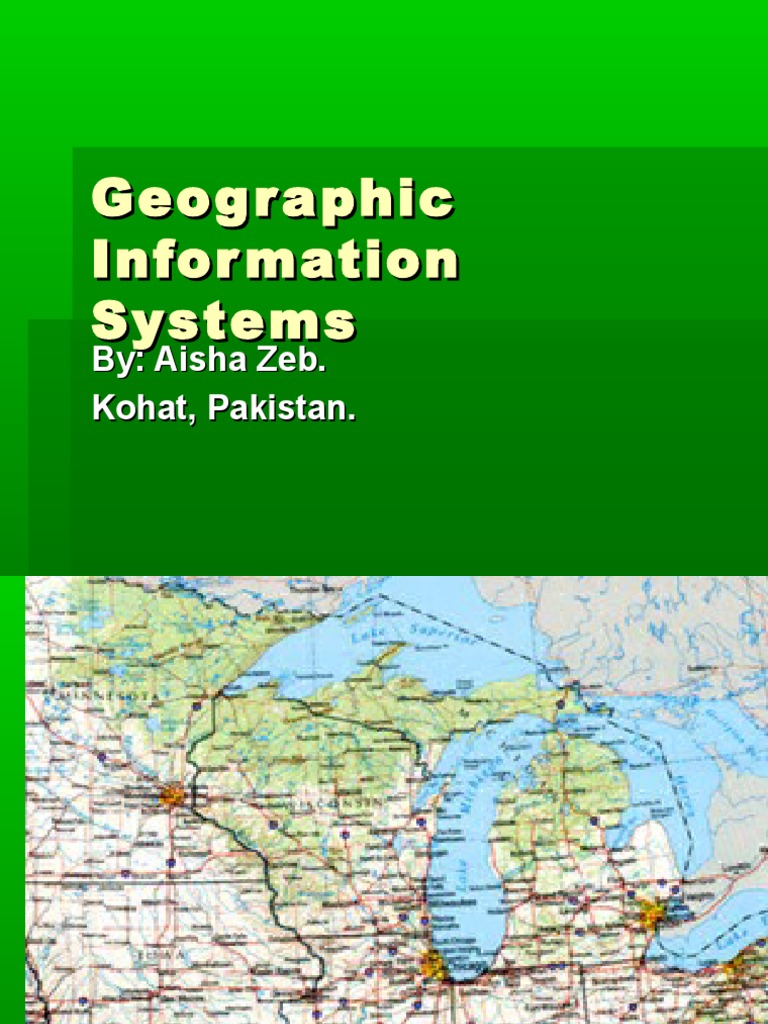 Geographic Information System (GIS) | PDF | Geographic Information ...