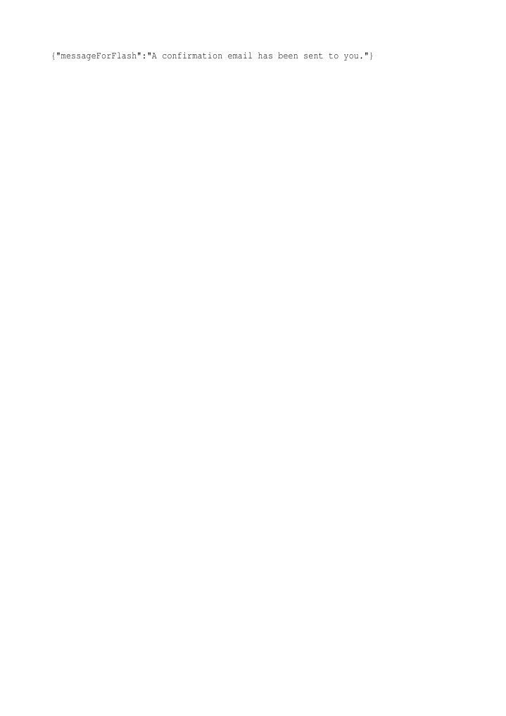Resend Confirmation Email | PDF