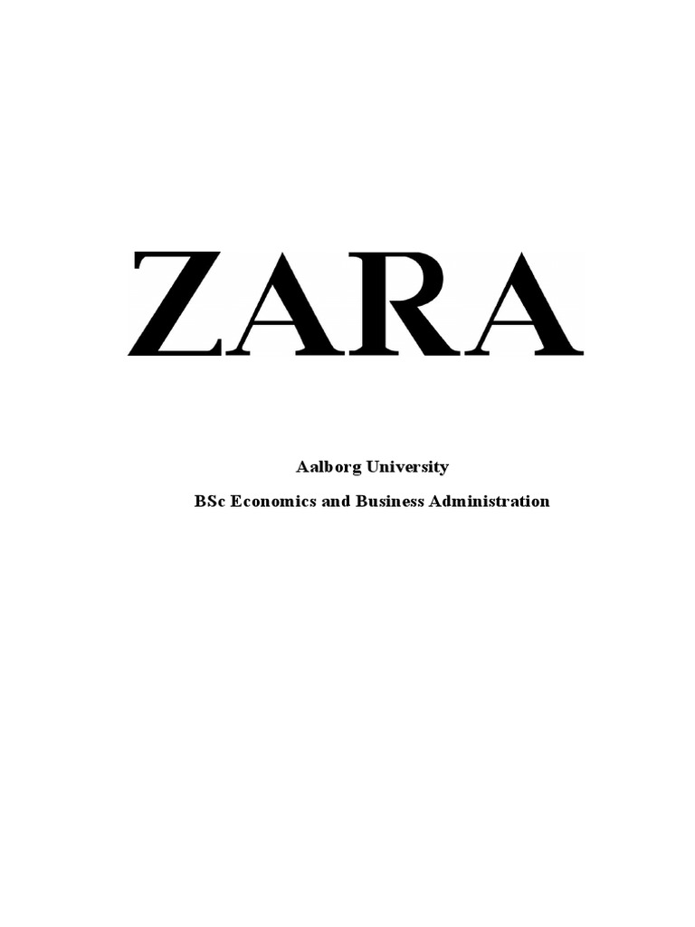 Zara Value Chain Analysis | PDF | Retail | Outsourcing