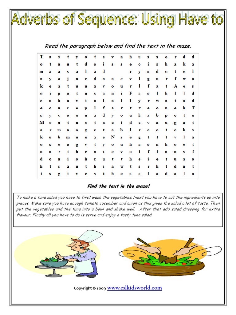 Sequence Adverbs Worksheets Pdf Adjectives Versus Adverbs Worksheets