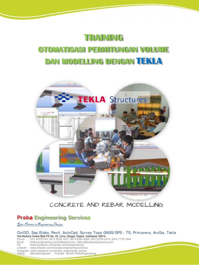 Tekla Structure Volume Calculation Training | PDF