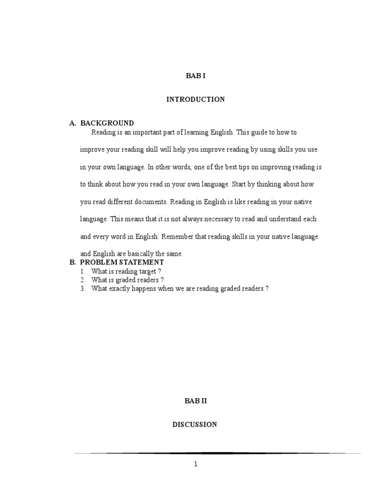 Reading Target and Graded Reader | Download Free PDF | Reading (Process ...