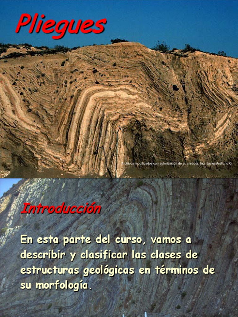 Clasificación de Pliegues Geológicos | PDF | Geología estructural ...