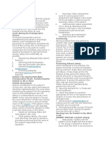 Post Operative Observations Guidelines | PDF | Pain Management | Surgery