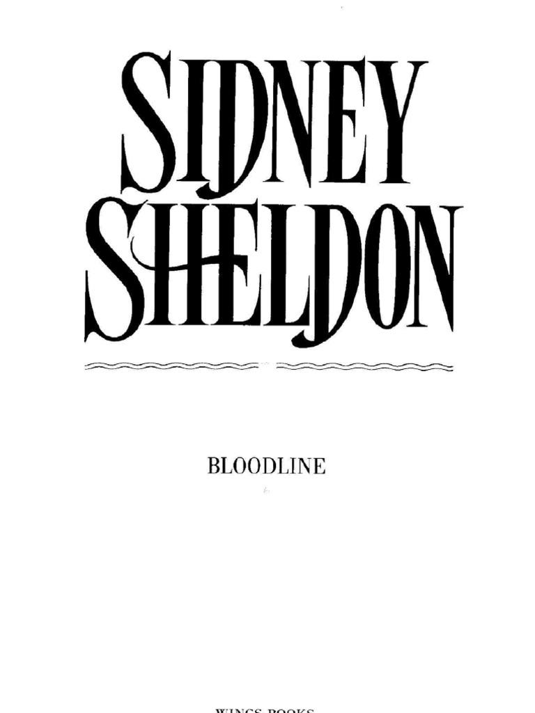 1977 Sidney Sheldon - Bloodline | PDF | Nature