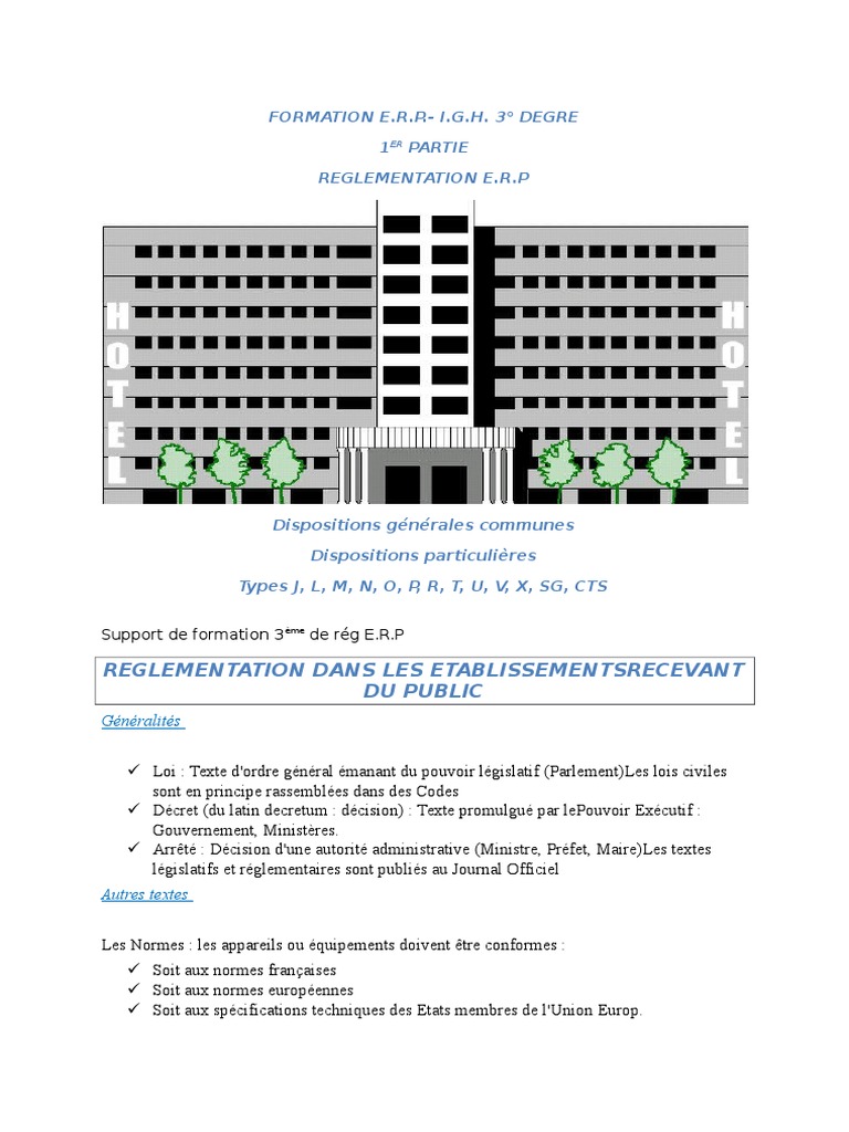Cours Sécurité Incendie ERP3 | PDF | La combustion | Chimie