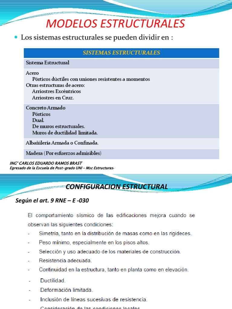 Configuracion Estructural | PDF | Temblores | Rigidez