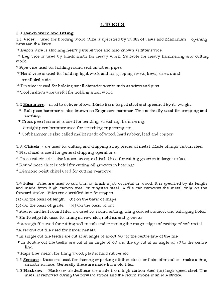 Mechanical One Line Notes | PDF | Heat Treating | Welding
