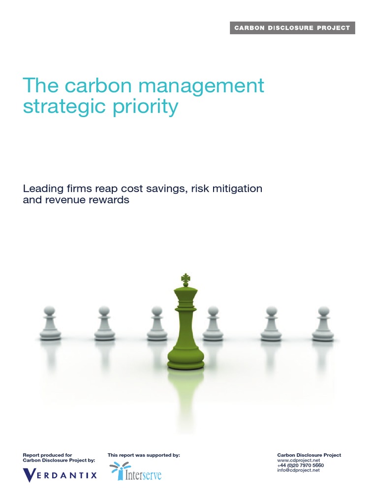 Carbon Management Policies CDM | Low Carbon Economy | Sustainability