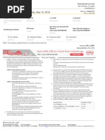 RedBus Bus Tickets Format | PDF | Ticket (Admission) | Public Transport