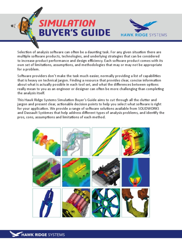 Simulation Buyers Guide | PDF