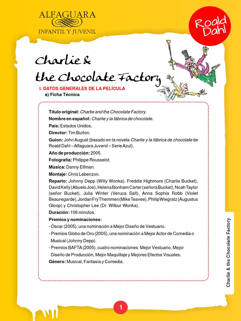 Charlie y La Fábrica de Chocolate - Alfaguara | PDF | Ocio
