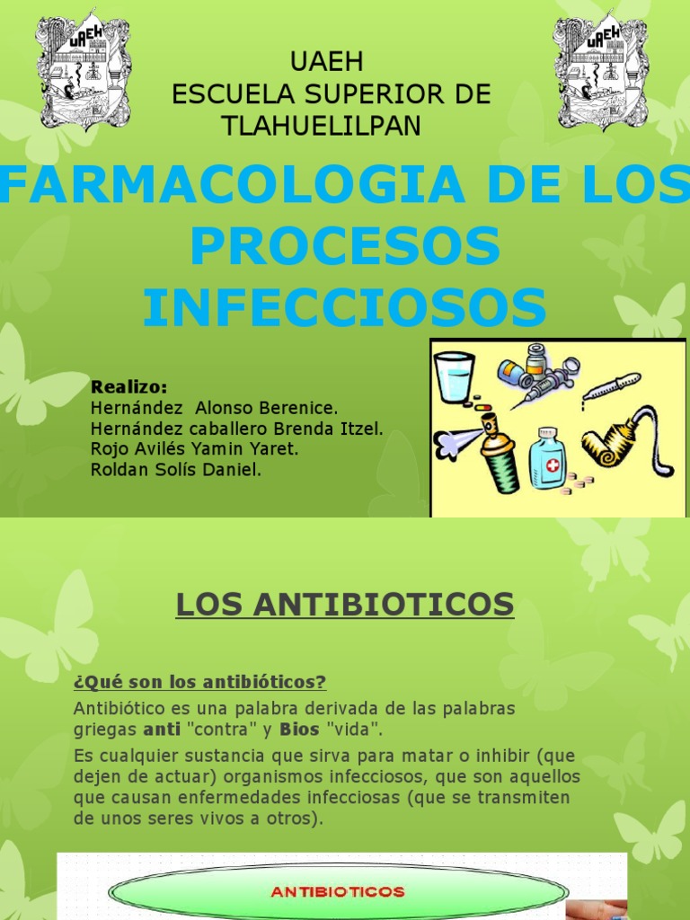Farmacología de Los Procesos Infecciosos | PDF | Quimioterapia | Penicilina