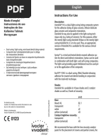 Monobond Plus - Instructions For Use | PDF | Water | Materials