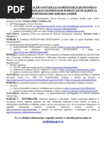 Prijava Na Sistem LPA Uputstvo | PDF