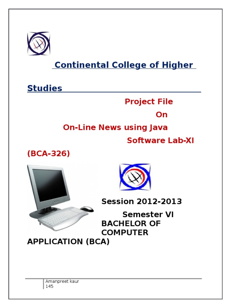 Java Project Report | PDF | Feasibility Study | Software Development ...