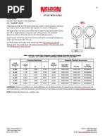 Nelson Stud Welding - CPL Partially Threaded Studs | PDF
