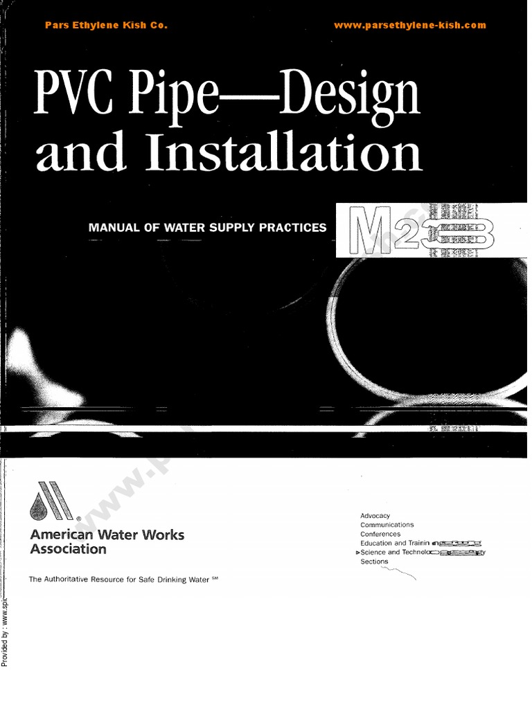 AWWA M23-2002 PVC Pipe Design and Installation, 176p PDF | PDF