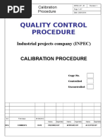 Welding Machine Calibration Procedure | Calibration | Welding