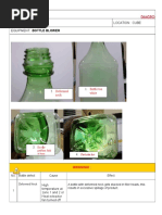 Glass Container Defects: Causes & Remedies | PDF | Mechanical ...