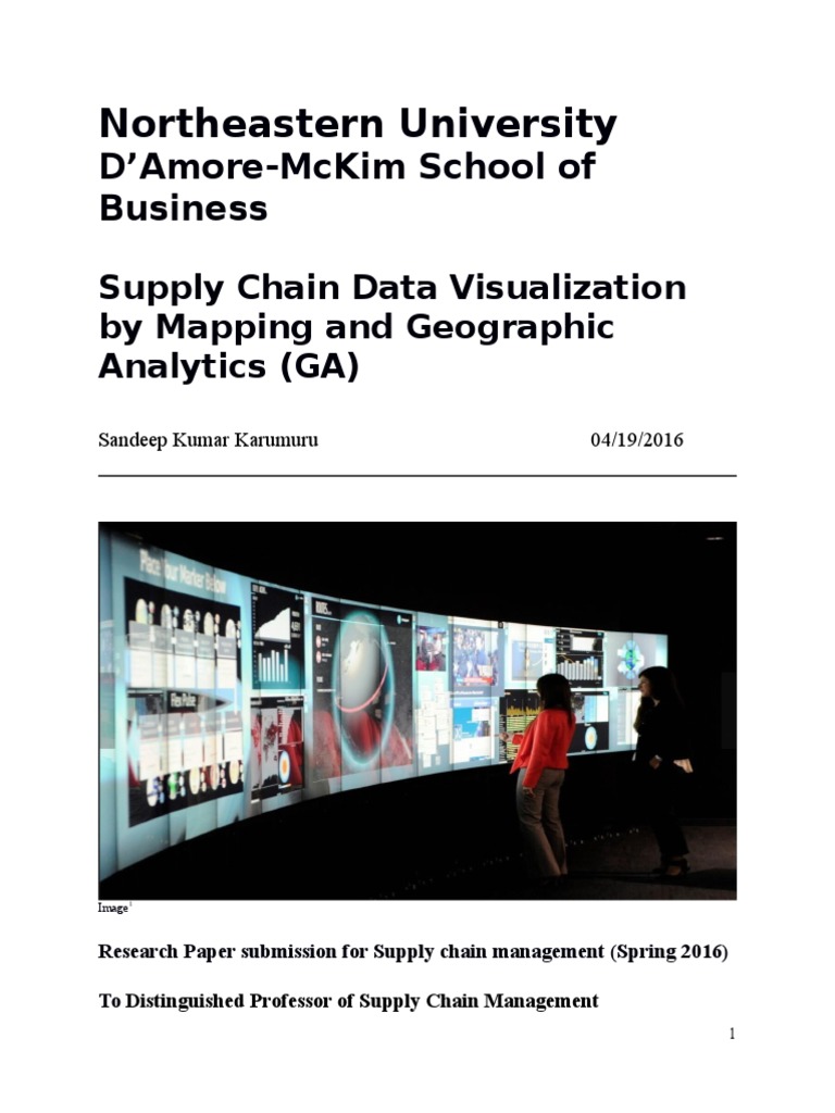 Supply Chain Visualization | PDF | Supply Chain | Analytics