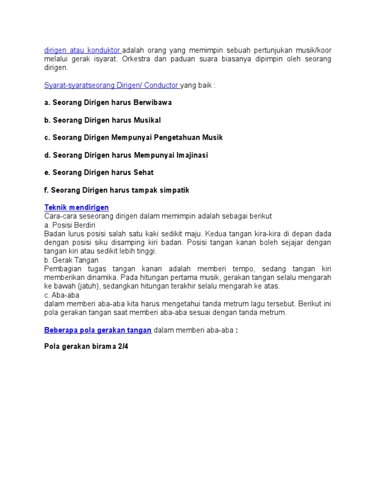 Istilah Dirigen | PDF | Seni | Puisi
