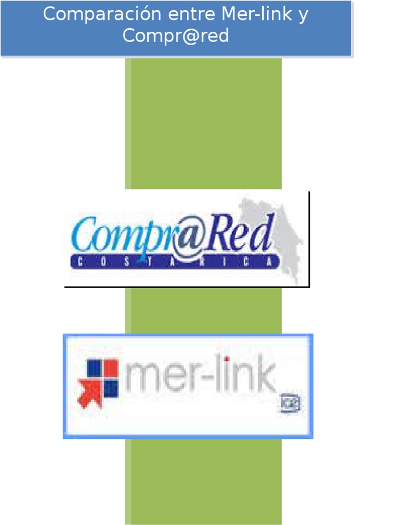Trabajo Final Mer-Link-compraRed | PDF | Gobierno E | Costa Rica