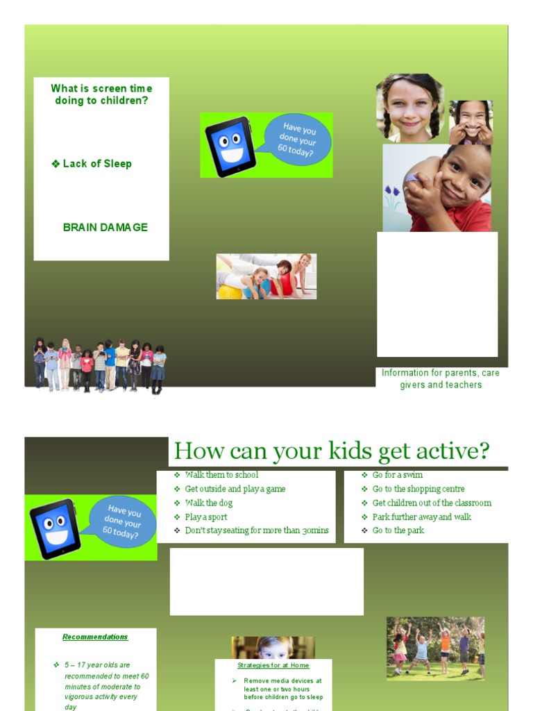 Impact of Screen Time on Kids' Health | PDF