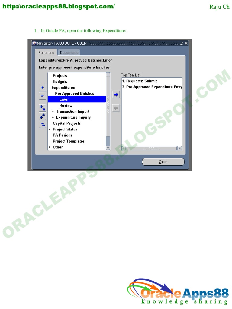 Processing Accruals in Oracle PA and GL | PDF | Computing | Computing ...