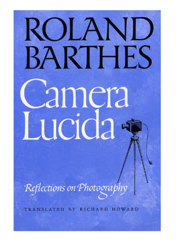 Camera Lucida (6401) | PDF
