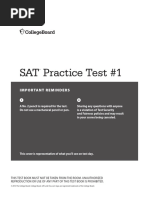 The Official SAT Study Guide | PDF