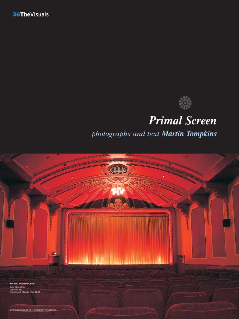 Primal Screen: Photographs and Text Martin Tompkins | PDF