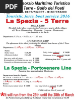 Schedule - Gozo Channel | PDF | Malta