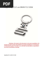 BMW Coding Parameters - F30 - For 3 and 4 Series | PDF | Motor Vehicle ...