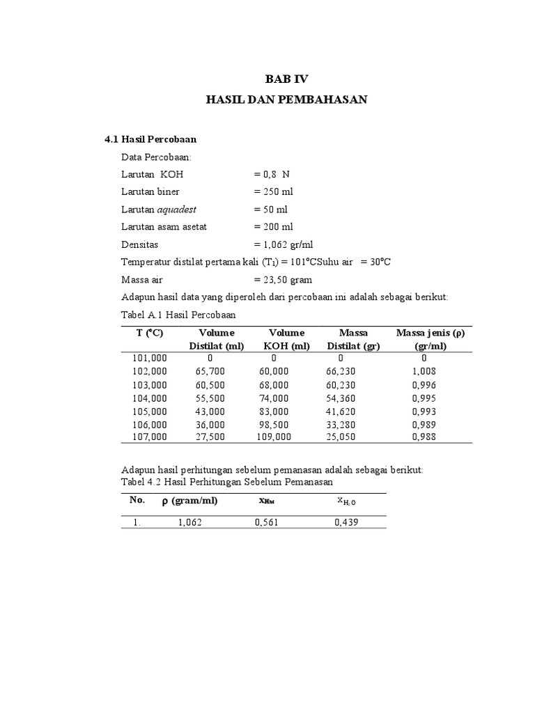 Bab Kuc Kesetimbangan Uap-Cair | PDF