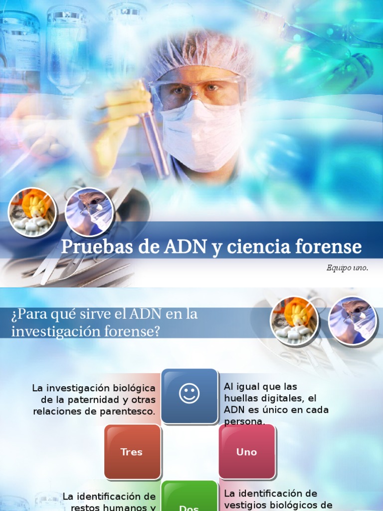 Pruebas de ADN y Ciencia Forense | PDF
