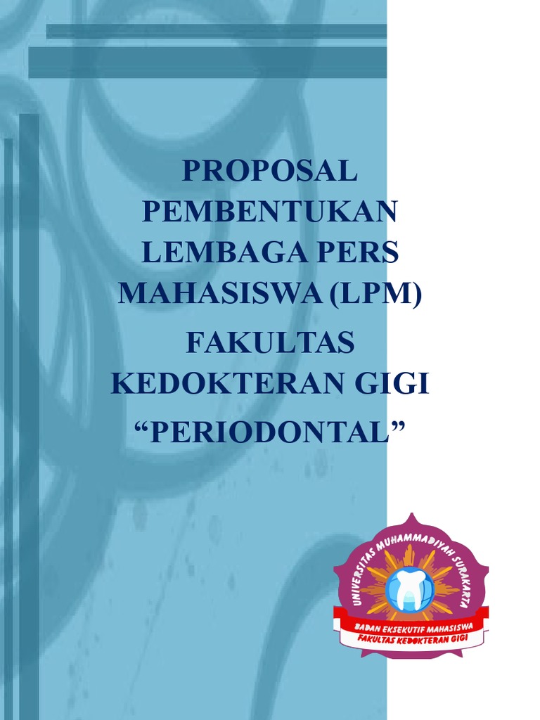 Proposal Pembuatan LPM Periodontal | PDF