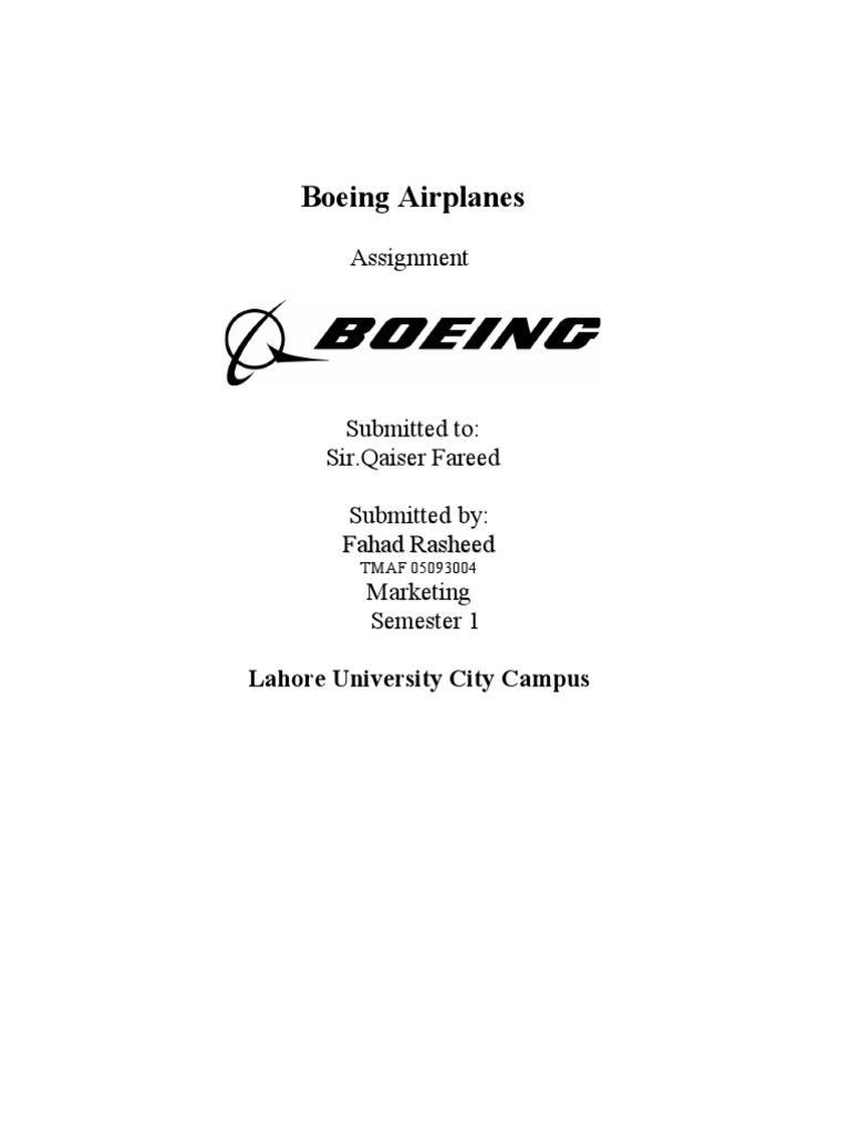 Boeing Questions Answers | PDF | Boeing | Airplane