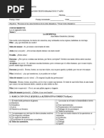 Prueba Género Dramático Emanuel | PDF | Comedia