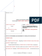 Sample Release of Lis Pendens For California | PDF | Notary Public ...