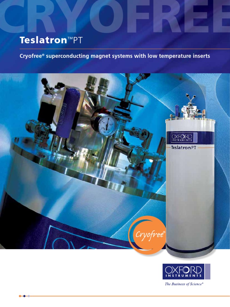 Integrated Cryogen Free Magnet With Variable Temperature Insert ...