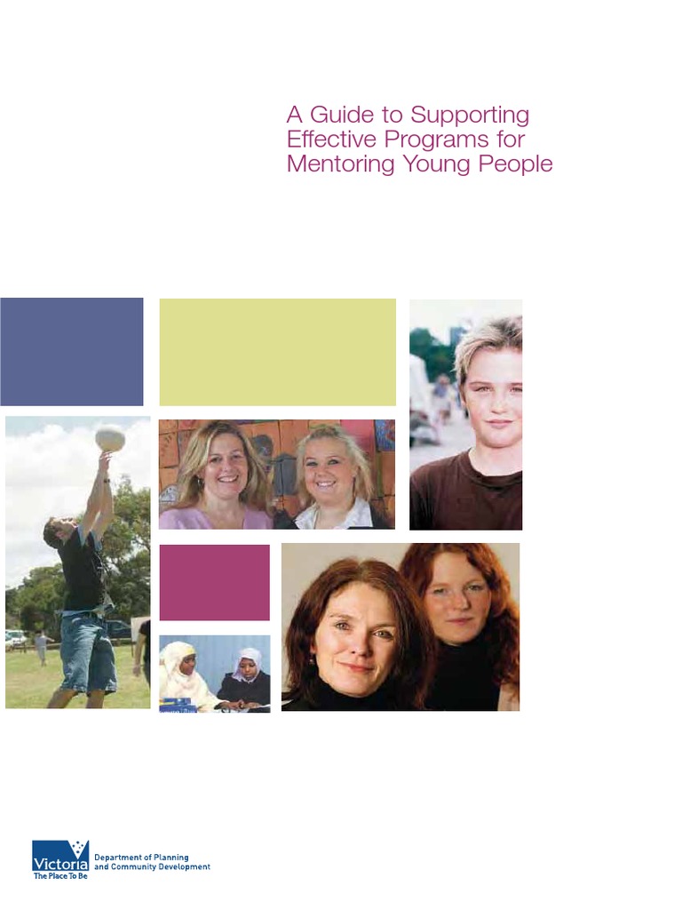 A Guide To Supporting Effective Programs For Mentoring Young People ...