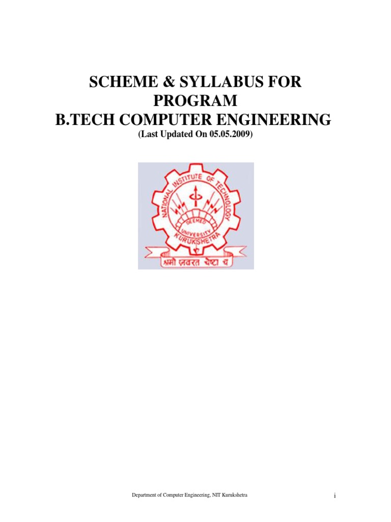 CO SYllabus NIT KKR | PDF | C++ | Class (Computer Programming)