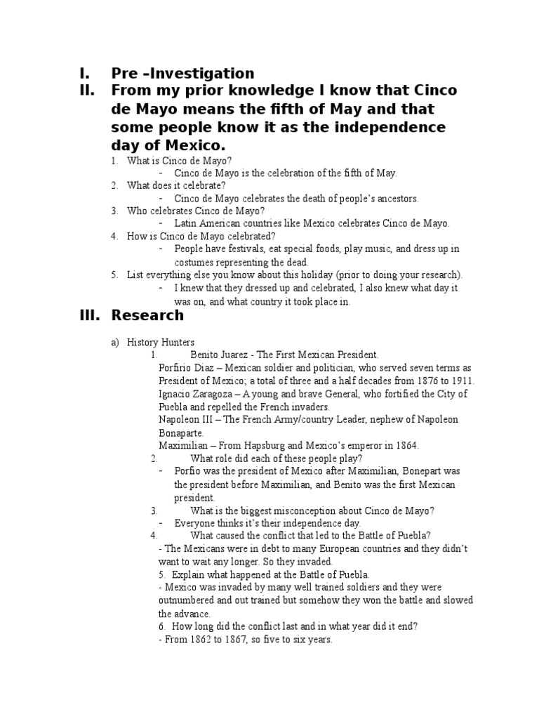 Understanding Cinco de Mayo Celebrations | PDF | Burrito | Mexican Cuisine