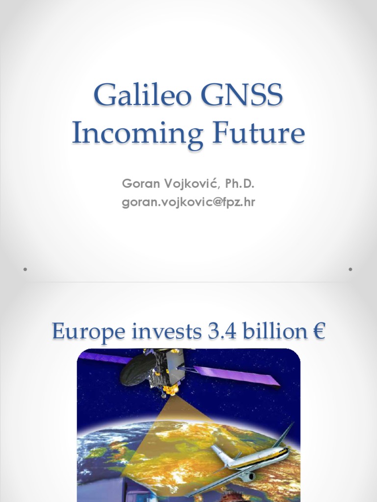 Galileo GNSS | Download Free PDF | Global Positioning System | Navigation