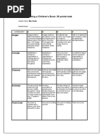 Storybird Rubric | PDF