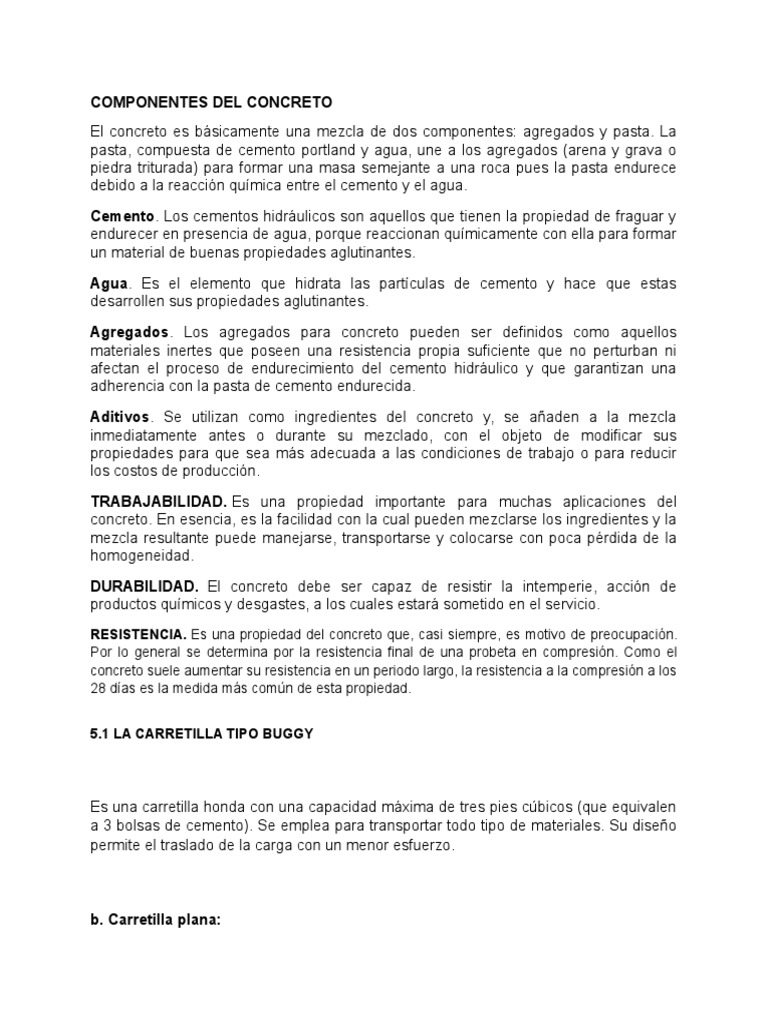 Tecno CONCRETO | PDF | Hormigón | Cemento