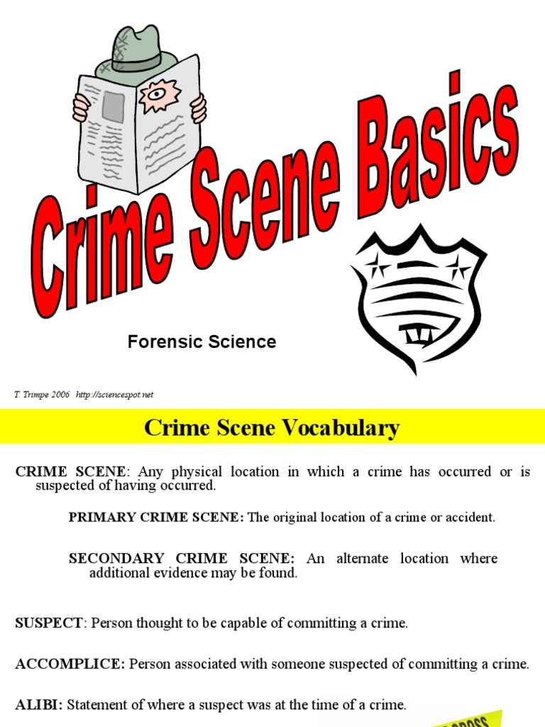 Crime Scene Basics | PDF | Crime Scene | Forensic Science