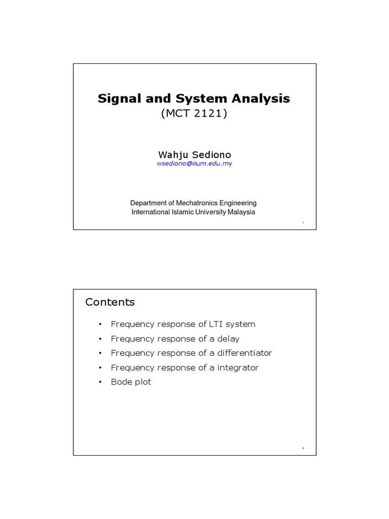 09.sed - Sas. Frequency Response and Bode Plot | PDF | Science ...
