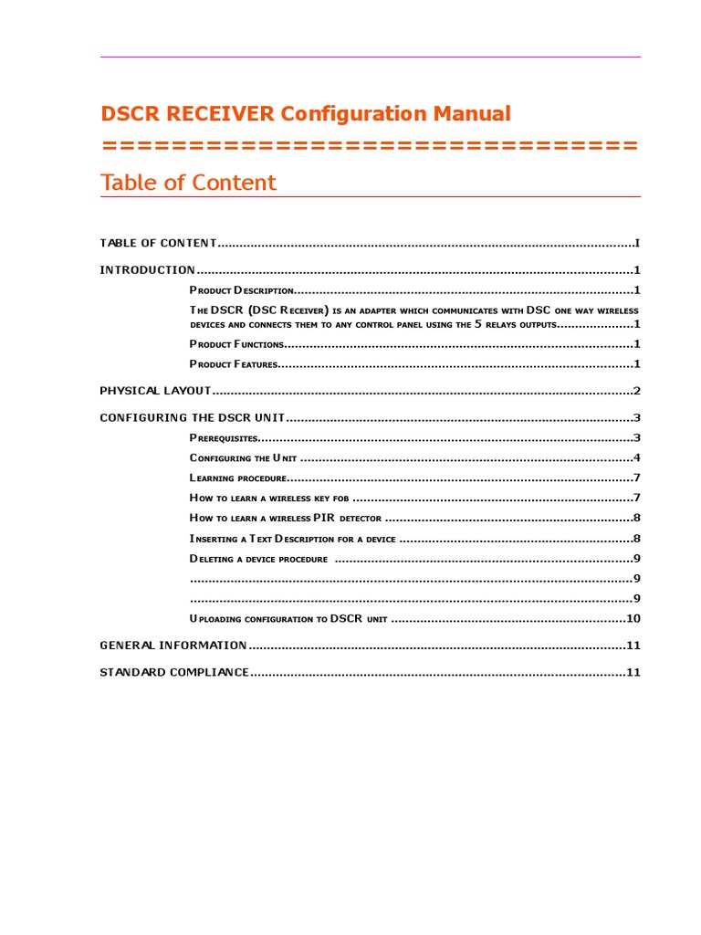 DSCR - Manual Programare | PDF | Electrical Connector | Electronics